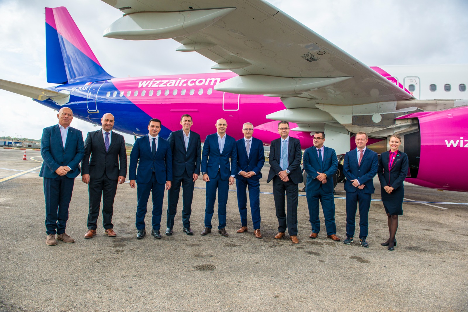 Wizz Air President Robert Carey Celebrates Launch Of Malta based Wizz Air President Robert Carey Celebrates Launch Of Malta based