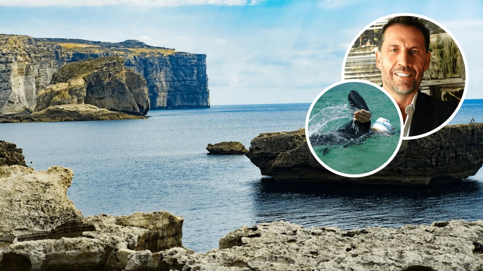 CEO Jonathan Shaw to take on 37-kilometre swim around Gozo