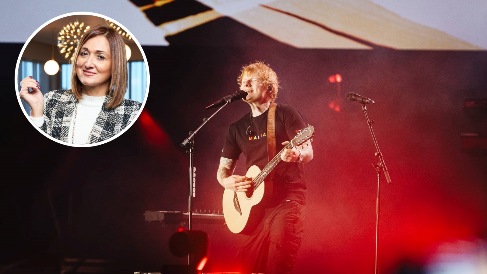 Marika Caruana Smith ‘honoured and thrilled’ to have welcomed Ed ...