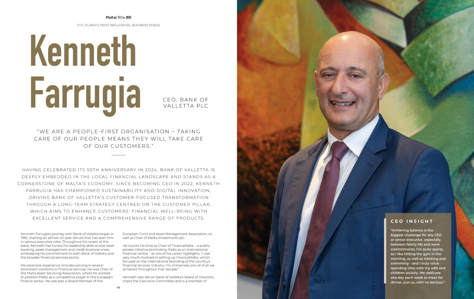 MaltaCEOs 2025 Edition is out: Showcasing Malta’s most influential ...